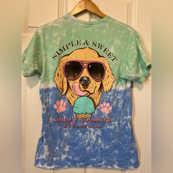 Simply Southern | Tops | Simply Southern Collection Med Tshirt Tie Dyed ...